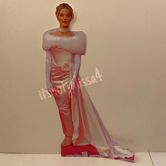 Barbie | Art | Margot Robbie Cardboard Cutout Not Lifesized | Poshmark